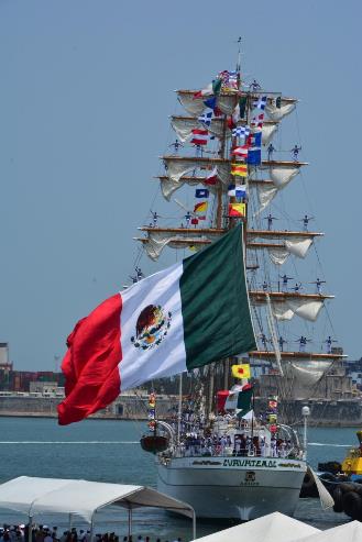 El Buque Escuela de la Marina de México irá a reparación al culminar su viaje de instrucción ...